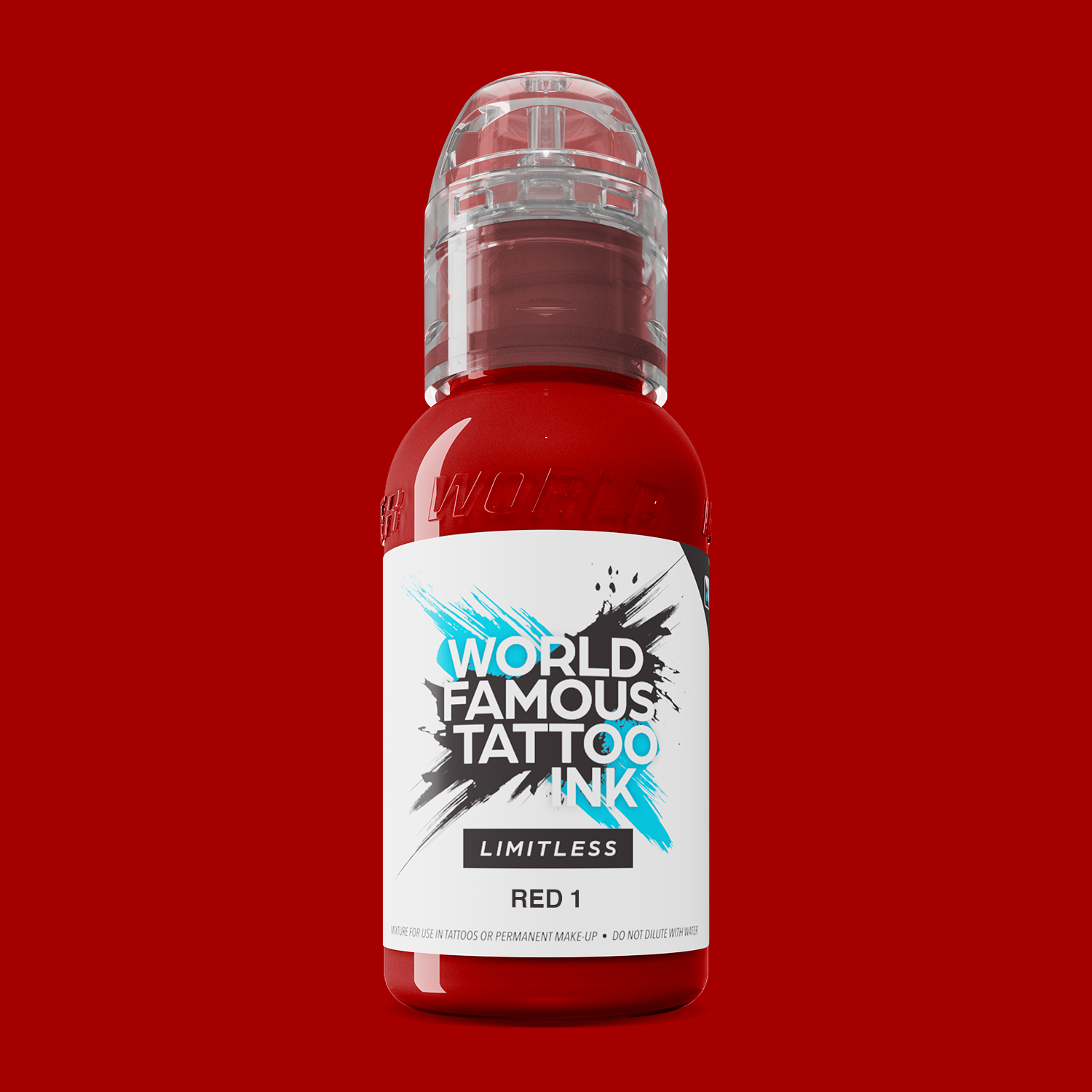 World Famous Limitless – Red 1 30ml – Stixis Tattoo Supplies