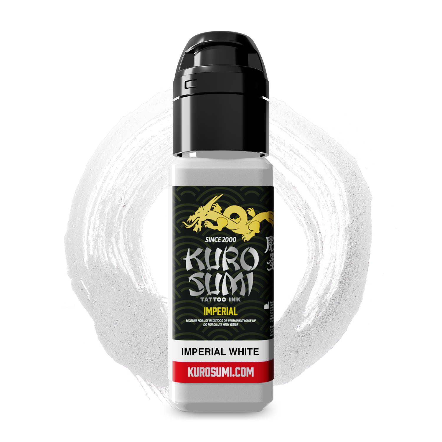Kuro Sumi Imperial Tattoo Ink – Imperial White – Stixis Tattoo Supplies