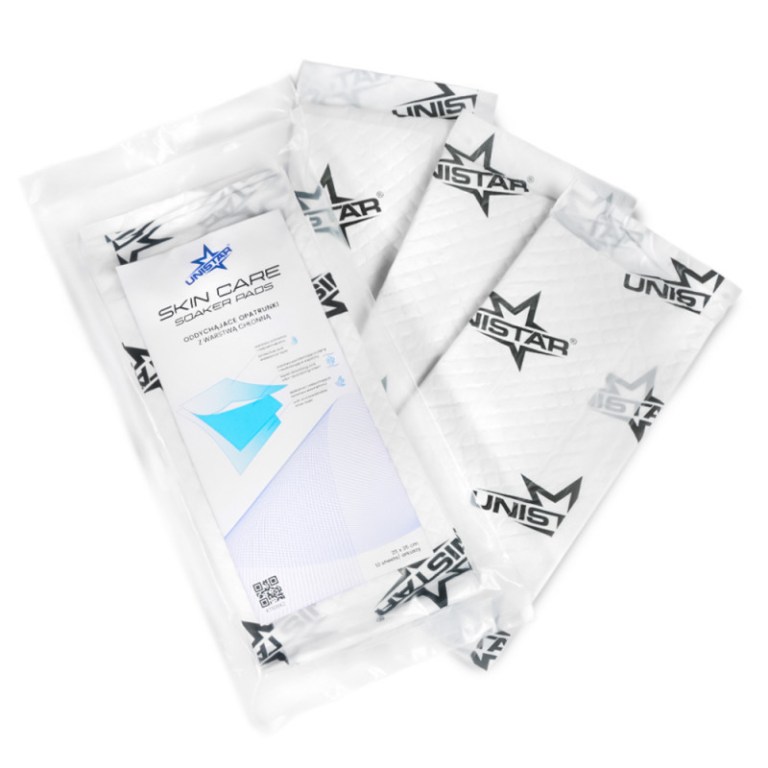 UNISTAR Skin Care Soaker Pads – 10 pcs – Stixis Tattoo Supplies